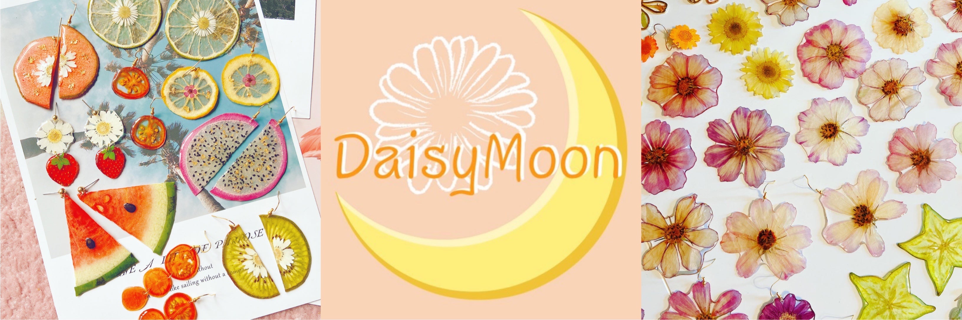 Pressed handmade art and nature-inspired jewelry and home decor – DaisyMoon by Hillerland